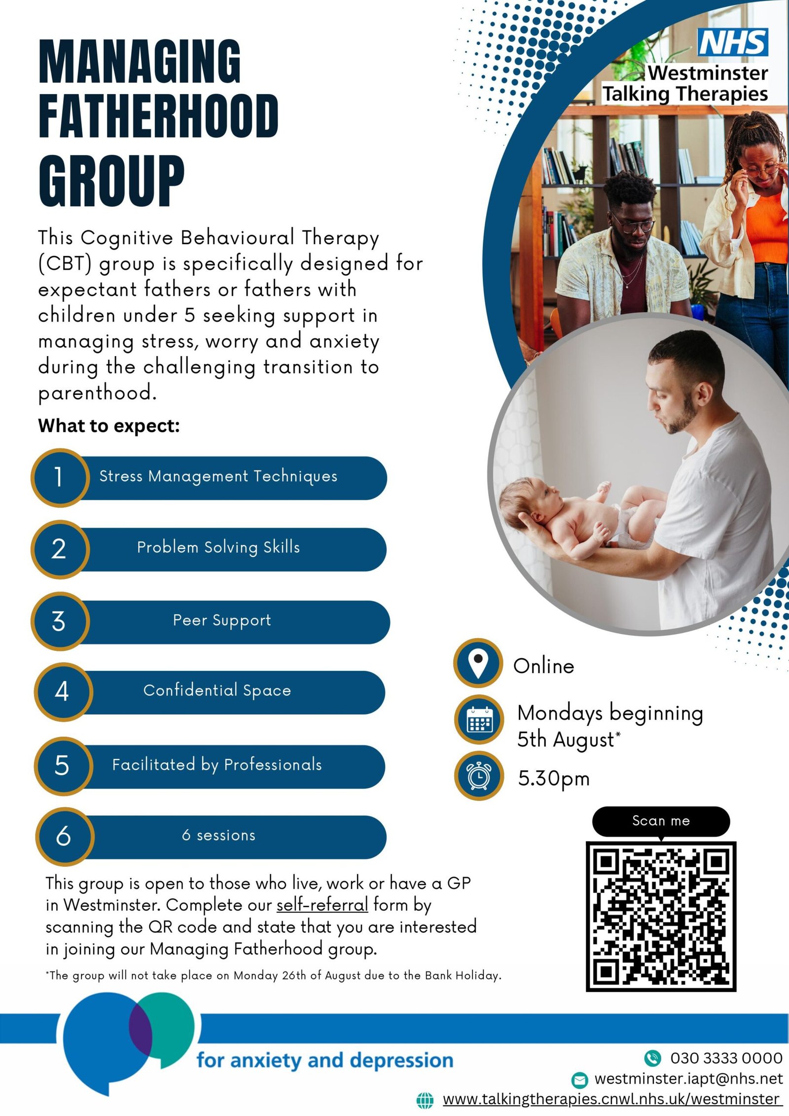 Managing Fatherhood Group – Marylebone